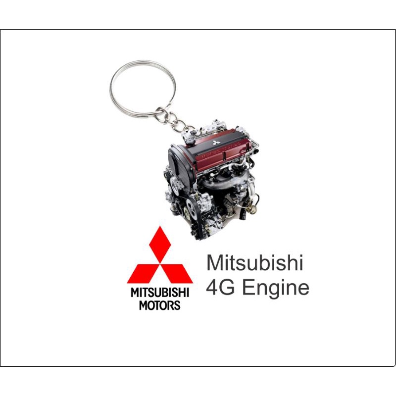 Mitsubishi 4g engine keychain 2d 4g1s | Shopee Malaysia