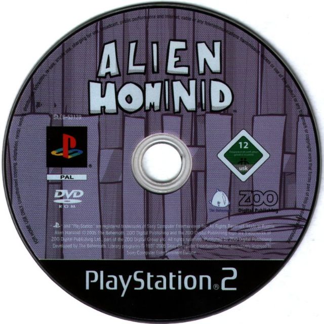 🔥PS2 CD DVD Games🔥 Alien Hominid (Dvd Game) | Shopee Malaysia