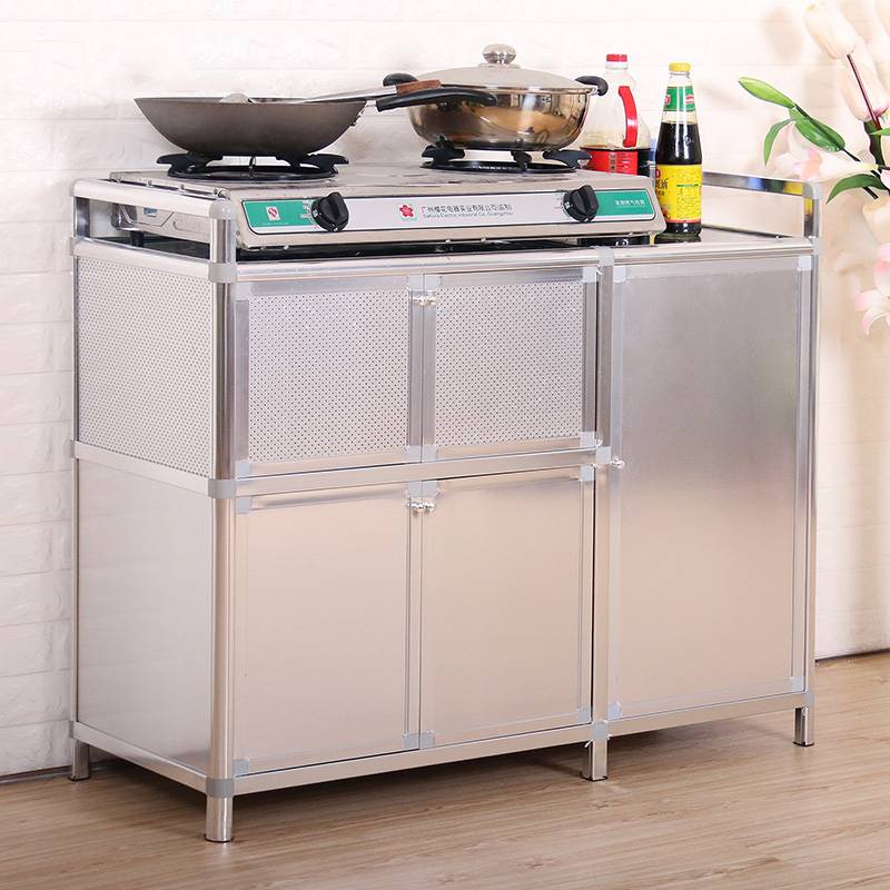 Stainless steel cabinets Aluminum alloy cabinets Kitchen cabinets ...