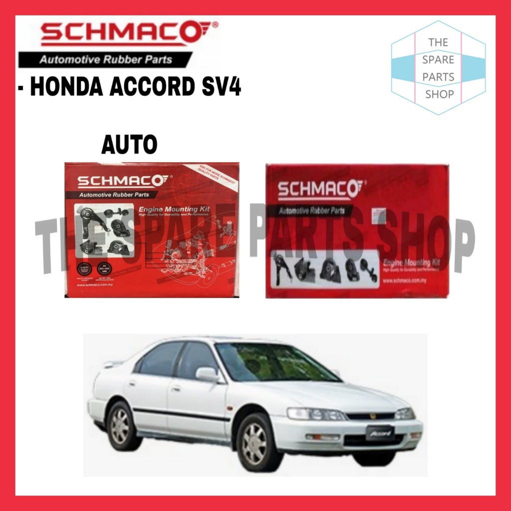 HONDA ACCORD SV4 AUTO SCHMACO ENGINE MOUNTING KIT SET (4PCS IN 1 SET ...