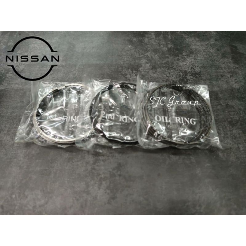 Piston Ring STD Nissan Navara D40 Diesel Engine 2.5 cc 1 set | Shopee ...