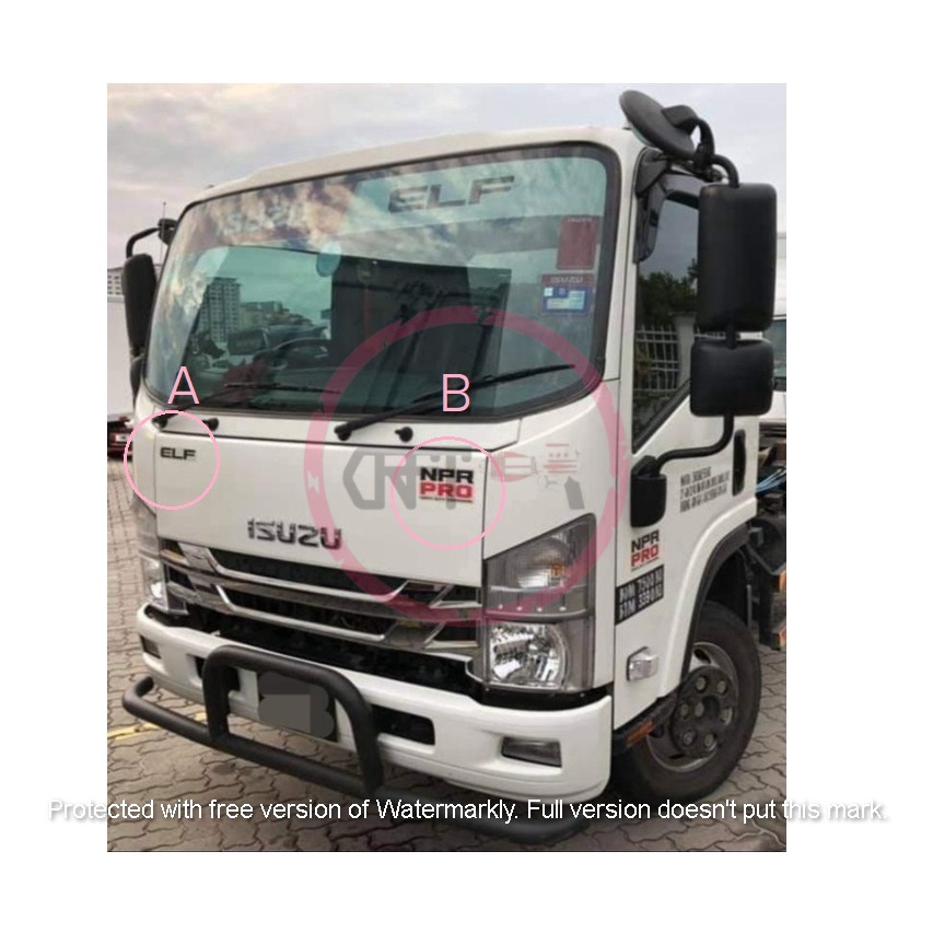 CFS423 ISUZU ELF N Series NPRPro NPR PRO Heavy Duty Commonrail LORRY ...