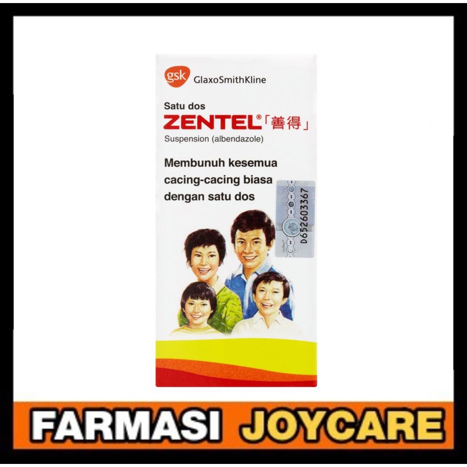 Zentel Albendazole Suspension 400mg /10mL / 10mL x 2 (Exp: November 2026) | Shopee Malaysia