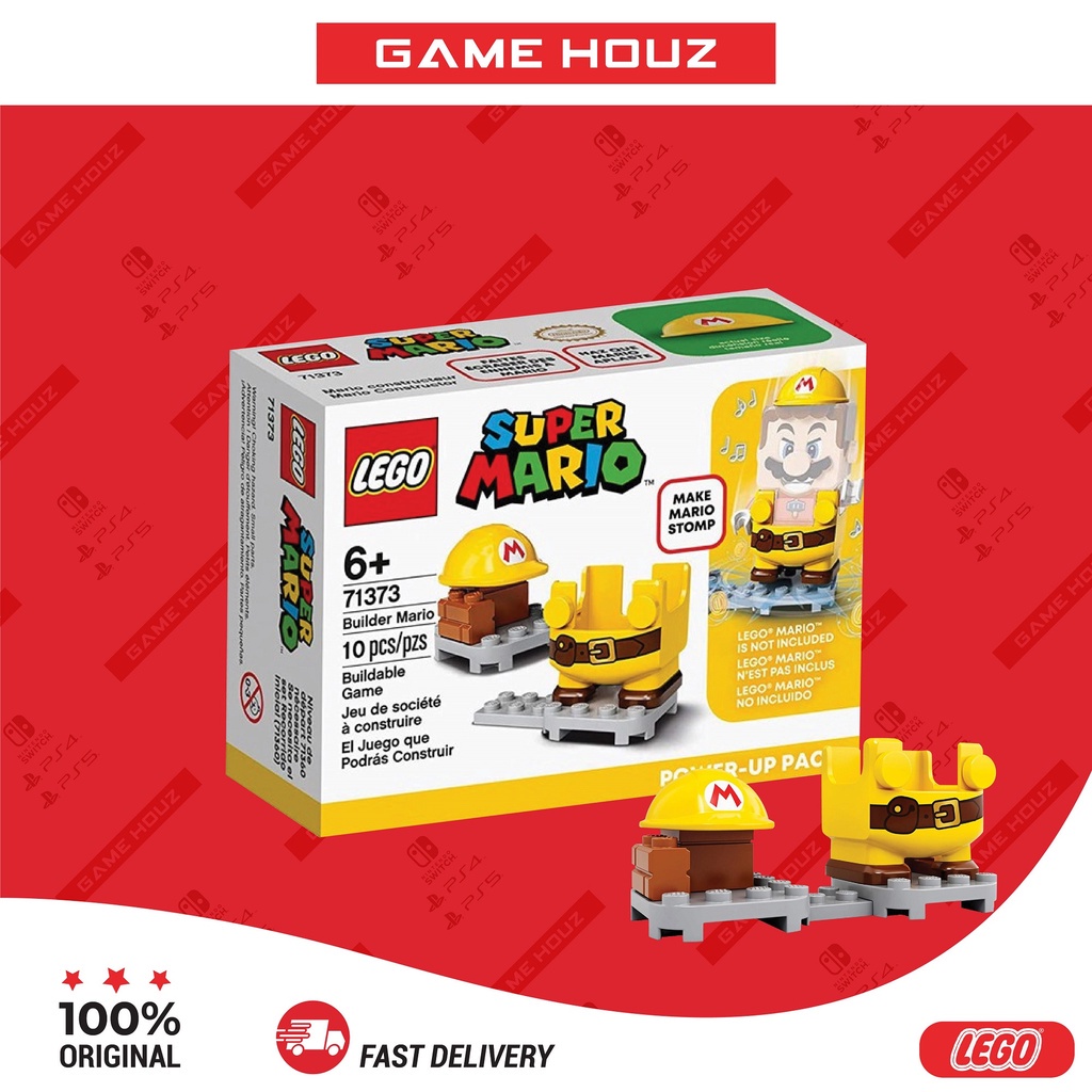LEGO Super Mario Builder Mario Power-Up Pack (LG71373) | Shopee Malaysia