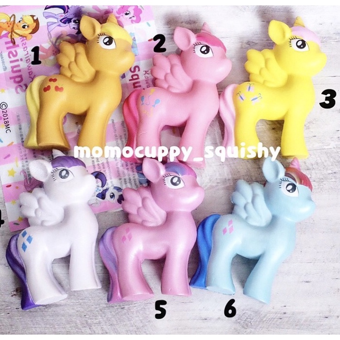 Squishy LICENSED my little pony new Color by kawairashii squishy ...