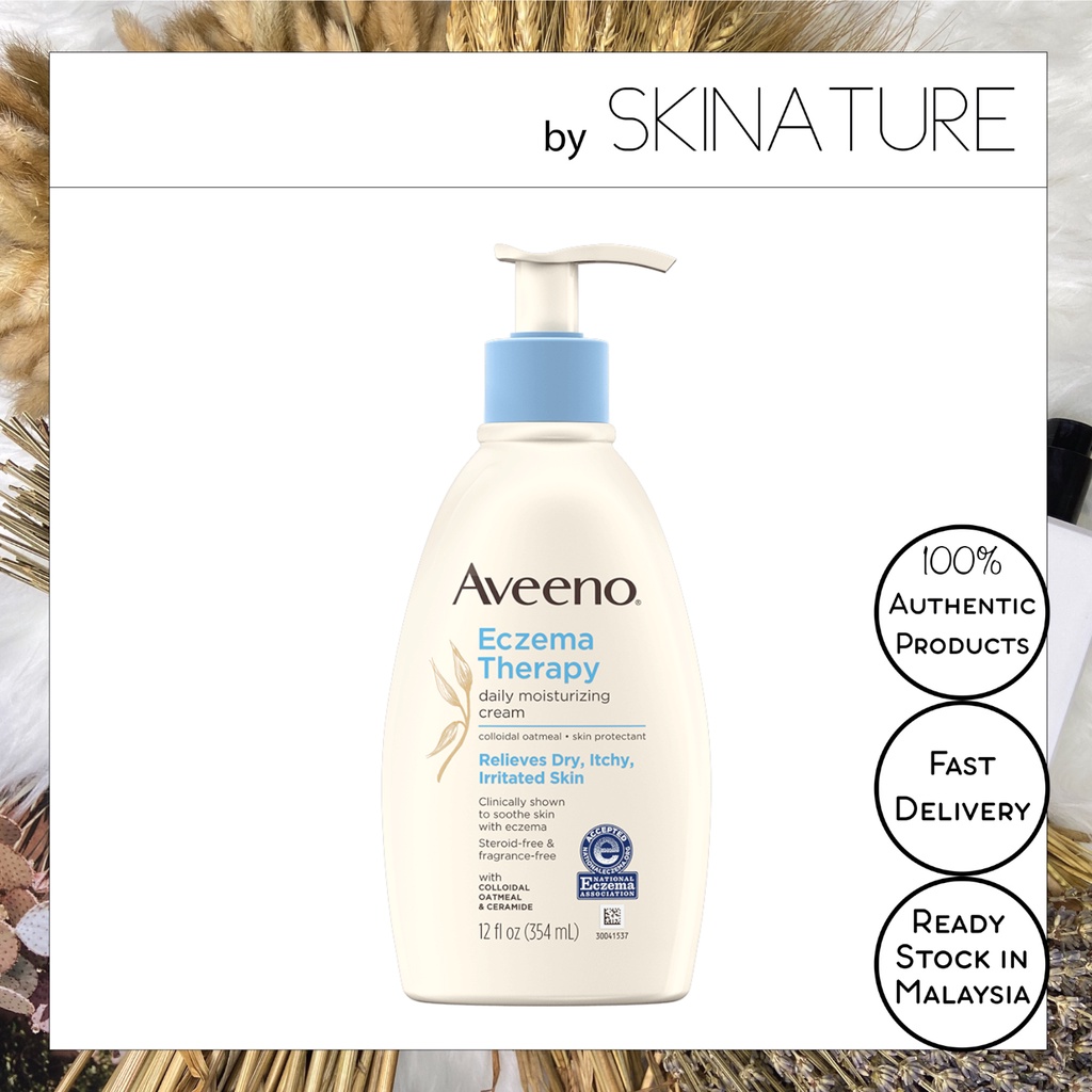 Aveeno Eczema Therapy Daily Moisturizing Cream With Colloidal Oat ...