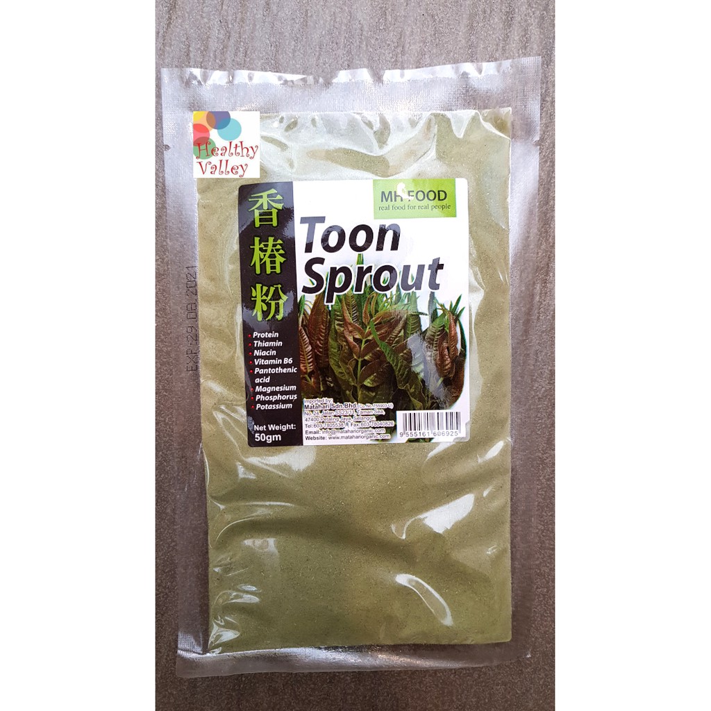 MH Food Toon Sprout Powder (香椿粉) 50g📣 | Shopee Malaysia