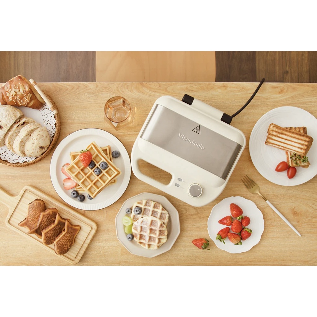 Vitantonio Multi Baker Maker + Waffle and Multi Sand Plate | Shopee ...