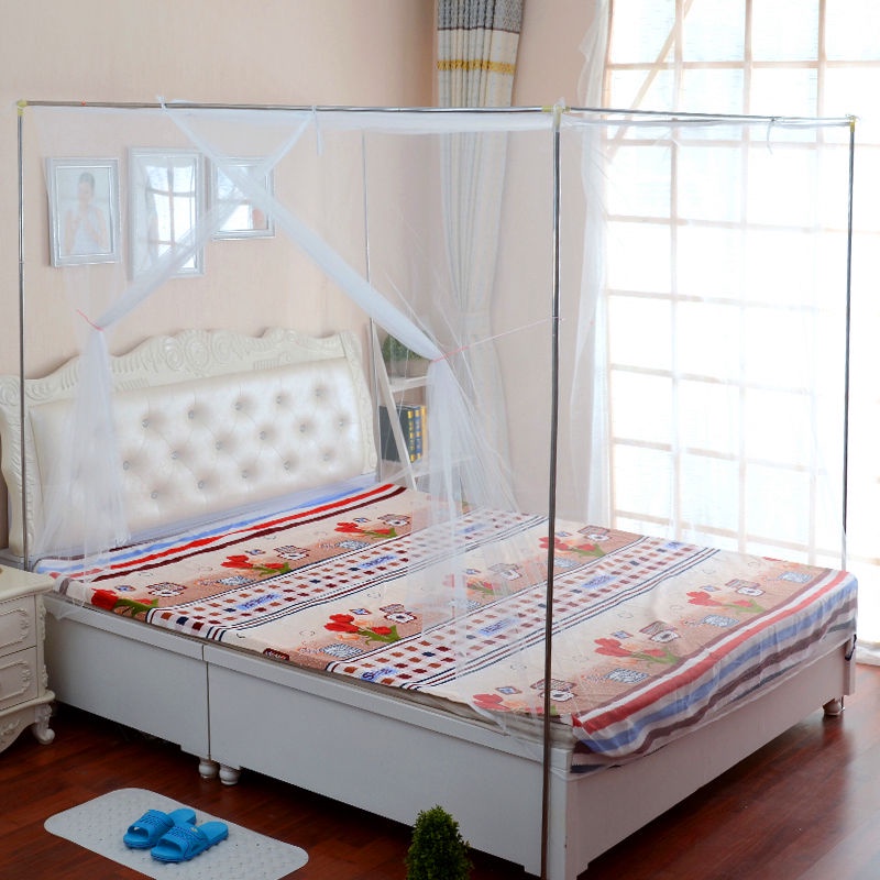 Bed Bracket Mosquito Net Household Double Bed Installation-Free ...