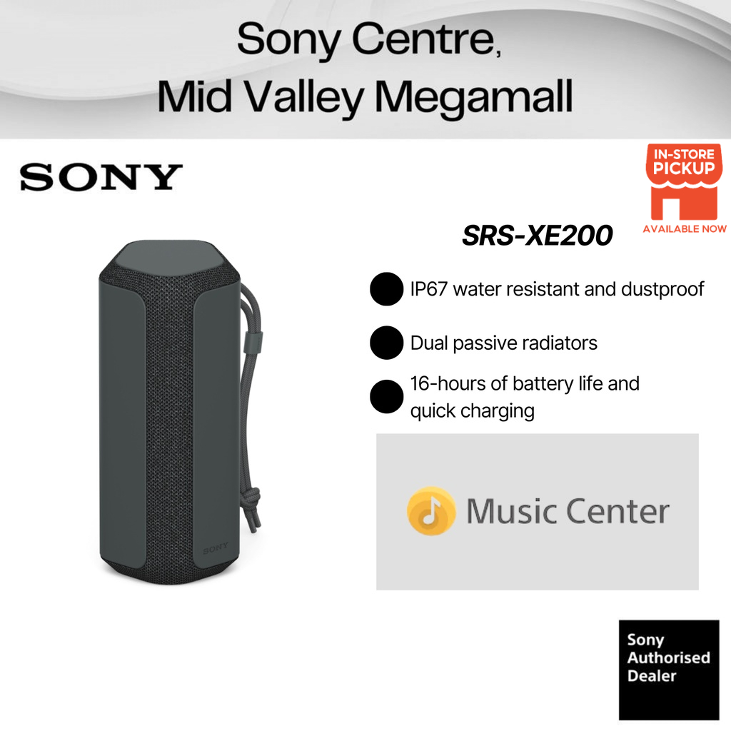 Sony XE200 X-Series IP67 Water Resistant And Dustproof Portable ...