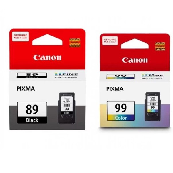 Original Canon PG-89 & CL-99 Ink Cartridge For Canon Pixma E560 All-in ...