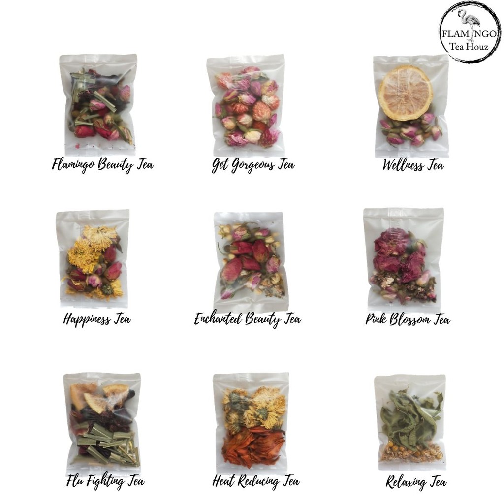 Assorted Mix Flavour Flower Tea/ Pelbagai Perisa Campuran Teh Bunga ...