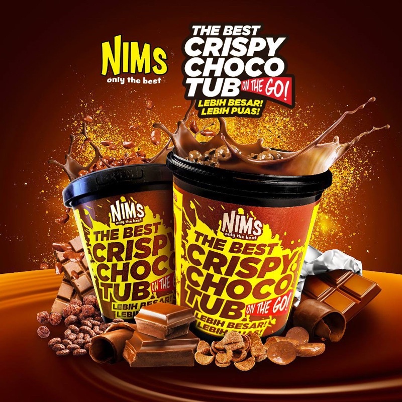 Nims Chocojar Chocolate Choco Tub | Shopee Malaysia