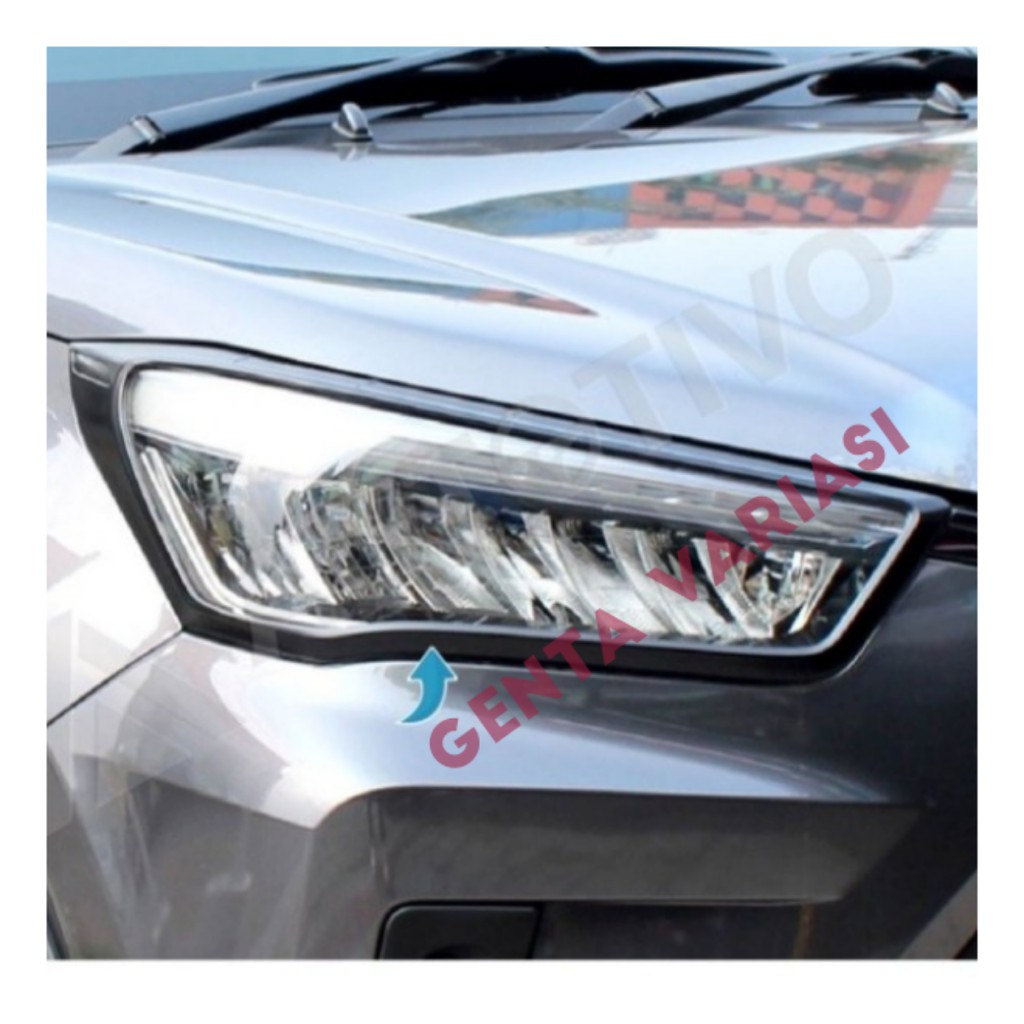 Toyota Raize 2021 Blacktivo Front Garnish Raize JSL Head Lamp | Shopee ...