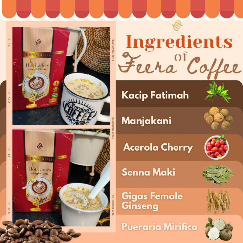 kopi@FEERA*COFFEE*💯 herba@yang@bermutu@tinggi utk@wanita📢📢 | Shopee ...