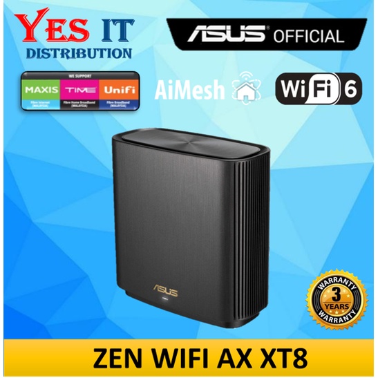 ASUS Mesh Router ZenWiFi AX XT8 V2 AX6600 / XT12B AX11000 Tri-band WiFi ...