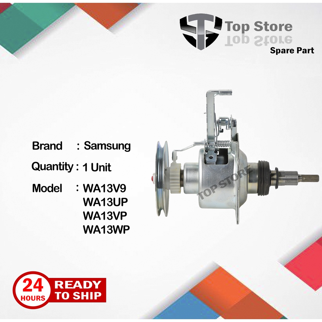 Samsung Washing Machine Mechanism Gear Box Clutch WA13V9 WA13UP WA13VP ...