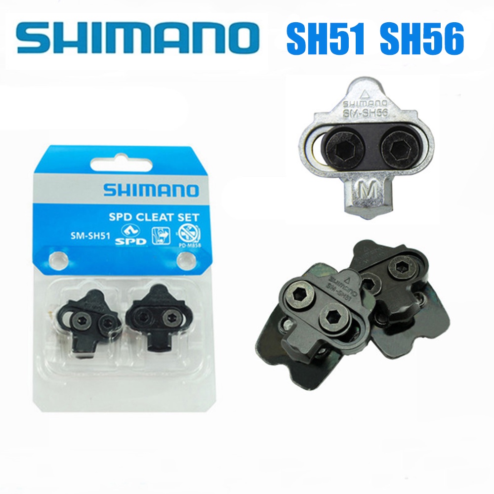 Original Shimano SPD SM SH51 SH56 Stollen MTB Bike Release Multi ...