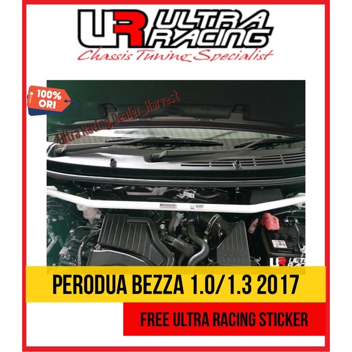 [FREE STICKER]PERODUA BEZZA 1.0/1.3 ’17 ULTRA RACING BAR | Shopee Malaysia