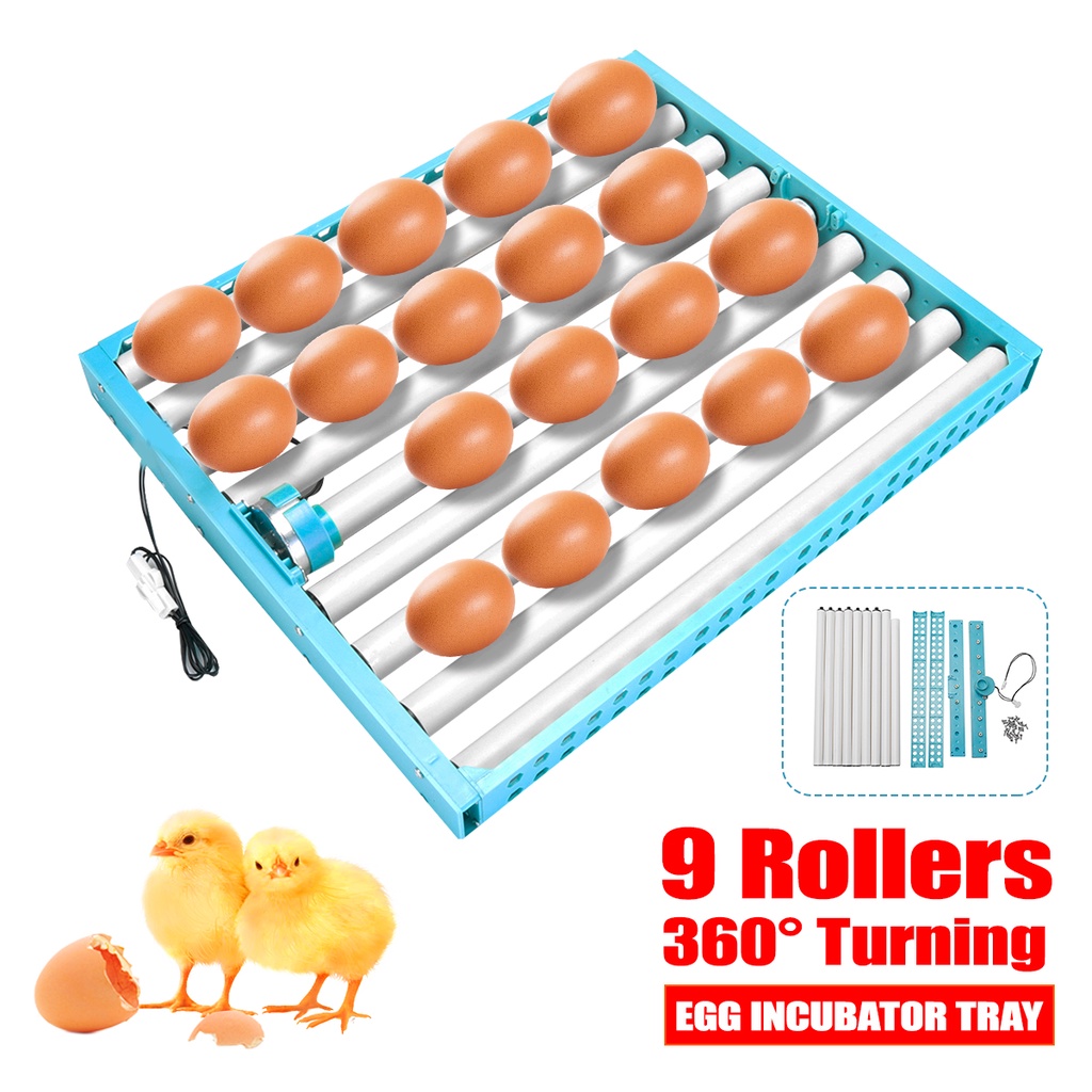 360 Degree 360° Turner Automatic Chicken Eggs Turner Incubator Duck ...