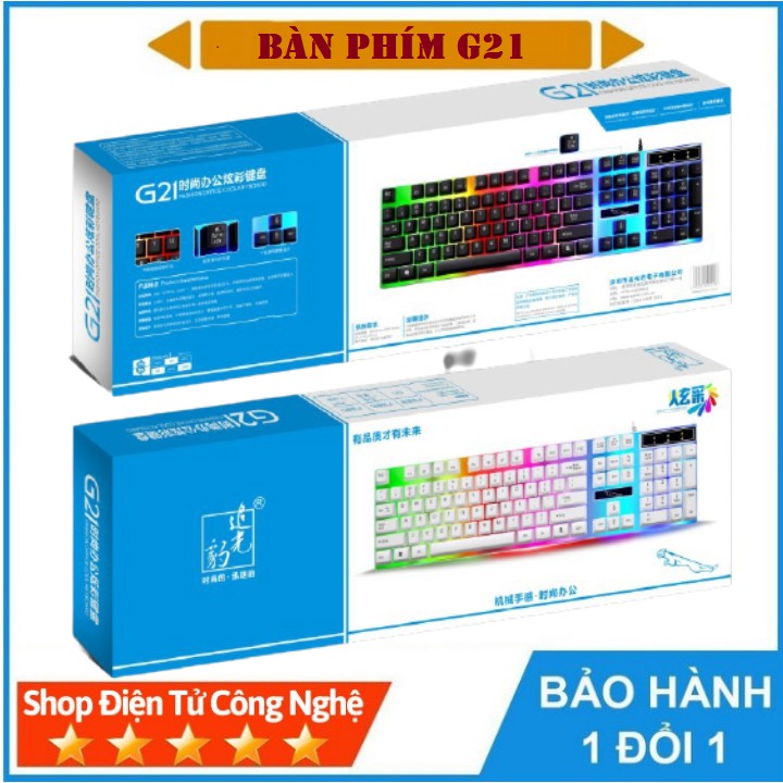 Gaming G21 LED Keyboard Set + Free Mouse | Shopee Malaysia