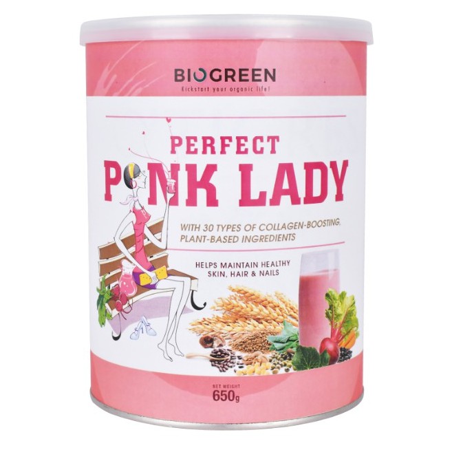 (Biogreen) Perfect Pink Lady - with Collagen 500g 完美粉红色淑女胶原蛋白燕麦奶 ...