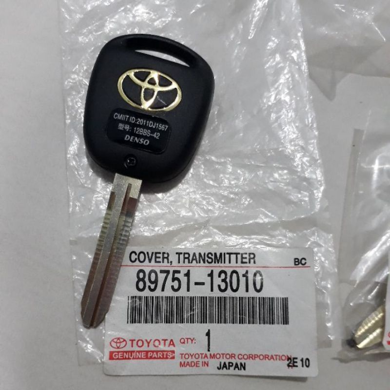 Toyota Original P/N 89751-13010 3Button Key Shell Case Replacement ...
