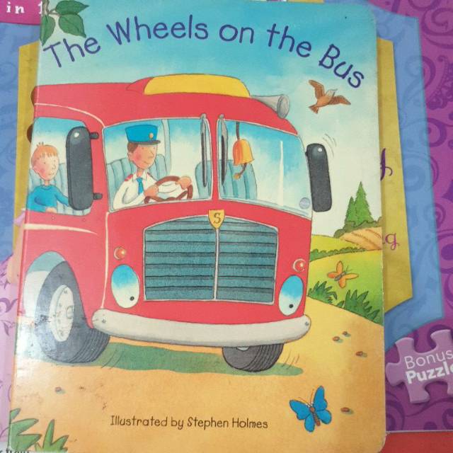 The Wheels on the Bus Song Book | Shopee Malaysia