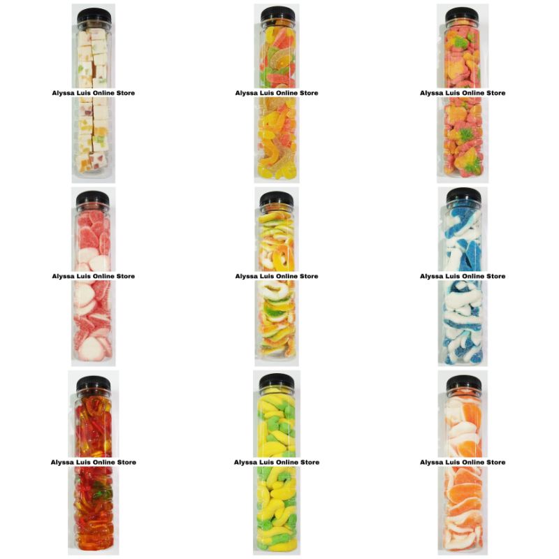 RANDOM BRAND Gummies 350ml Bottle different Gummies APPROXIMATE 250g ...