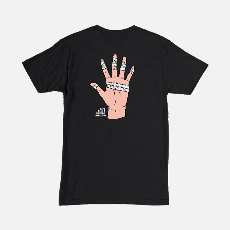 Wheelger Climbing Tape Tshirt - Black Mountain) | Shopee Malaysia