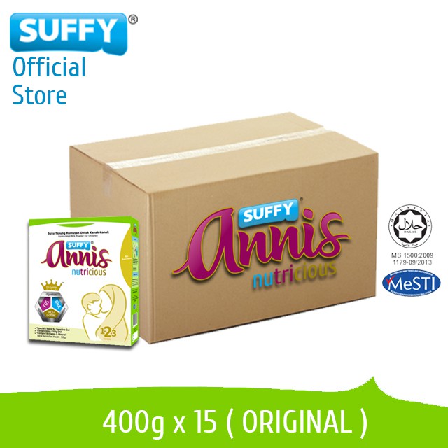 Suffy Annis Nutricious For Sabah & Sarawak (500g x 15 Unit) | Shopee ...