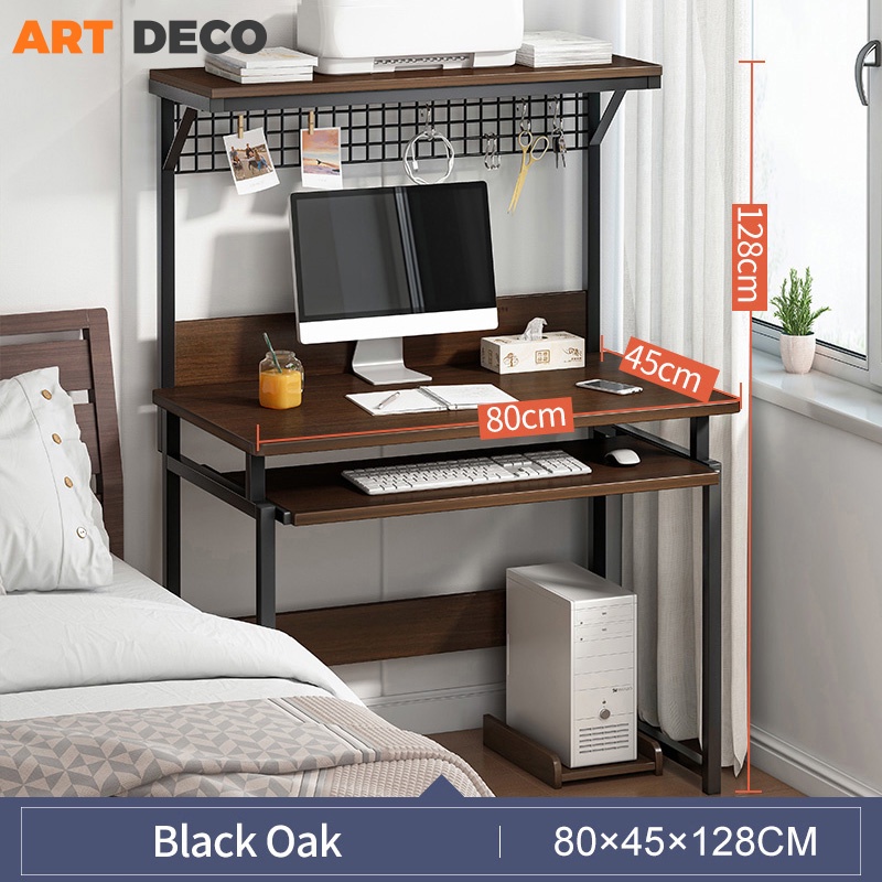 Computer Table Meja PC Laptop Table Office Table Meja Belajar Study ...