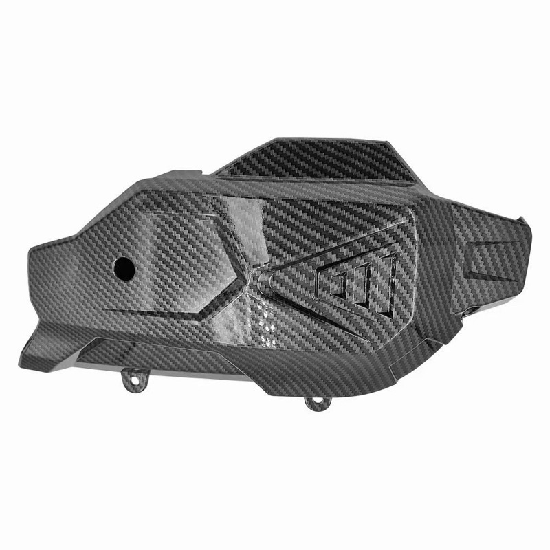 HONDA ADV150 BIG ENGINE LOWER COVER CARBON BY RAPIDO FIBRE CARBON CF ...