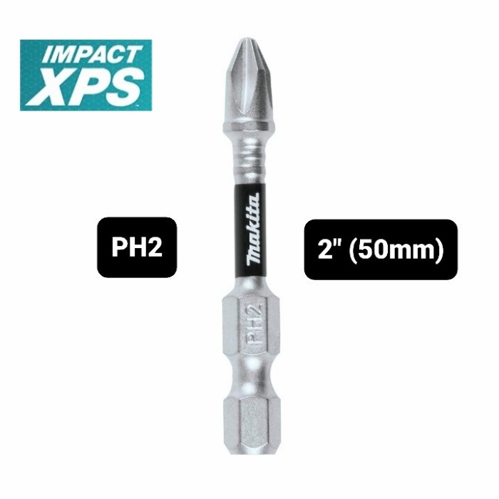 MATA Makita XPS PH2 Phillips 2 inch Impact XPS Screwdriver Bit | Shopee ...