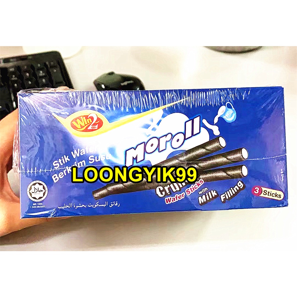 WIN2 MOROLL CRUNCH WAFER STICK 18G X 30PCS HALAL | Shopee Malaysia