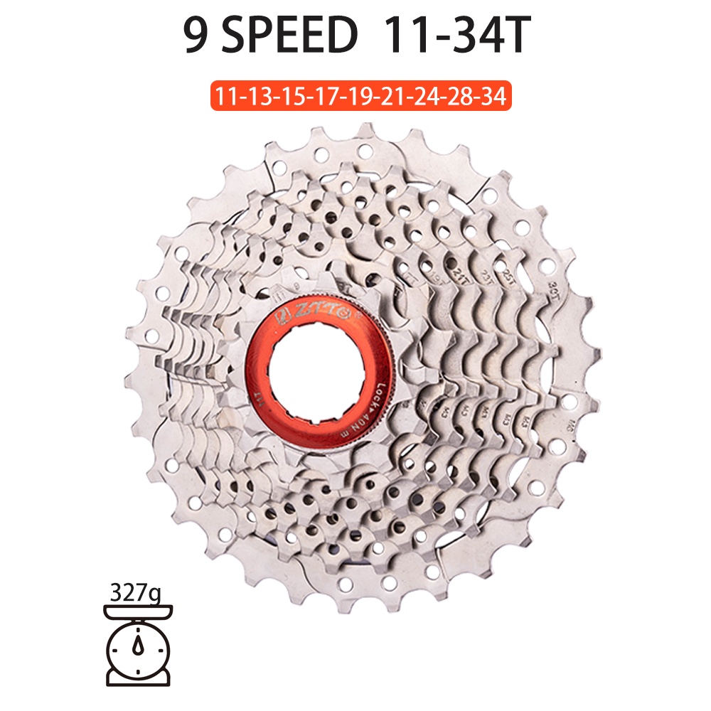 ZTTO MTB Cogs Road Bike Cassette 8/9/10/11/12 Speed Freewheel 8-12S 23 ...