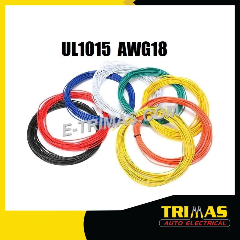 UL1015 18 AWG Wire UL Hook Up Tinned Wire Cable (10M) | Shopee Malaysia