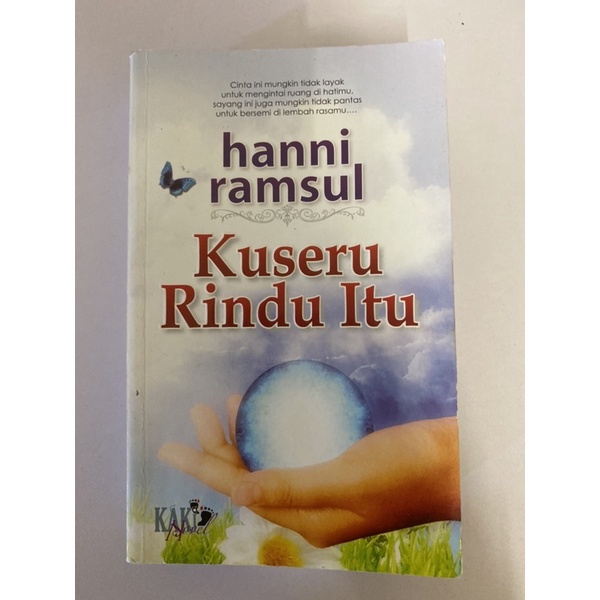 Novel Preloved - Kuseru Rindu Itu (Hanni Ramsul) | Shopee Malaysia