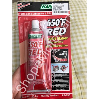 HARDEX GAM GUM GASKET 650 F 650F RED SILICONE GLUE 100% ORIGINAL HARDEX ...