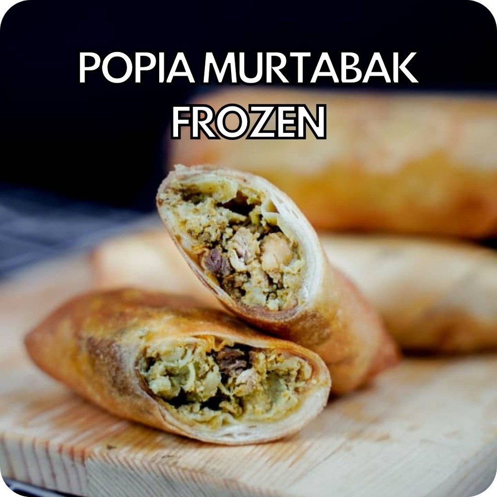 Kuih Frozen POPIA MURTABAK FROZEN AYAM / DAGING I 10 PCS | Shopee Malaysia