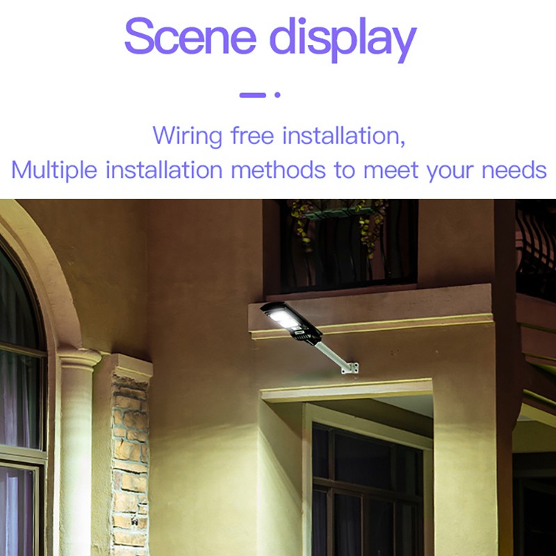 KEELAT 800W 1000W 1200W Solar Street Light Led Solar Light Remote ...