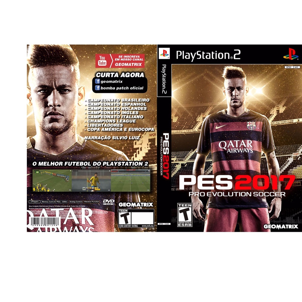 PS2 GAME COLLECTION PES 2017 (CD Version) | Shopee Malaysia
