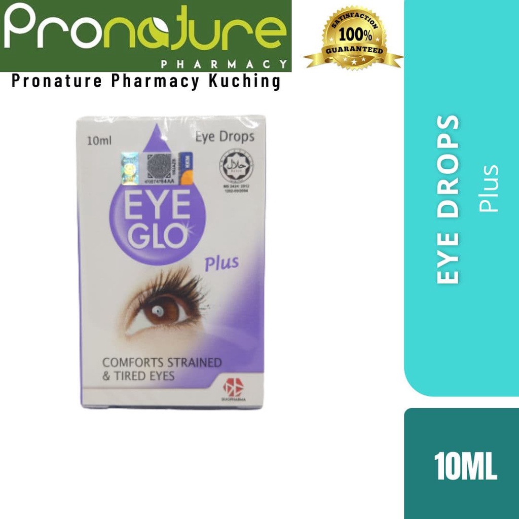 EYE GLO PLUS EYE DROPS 10ML | Shopee Malaysia