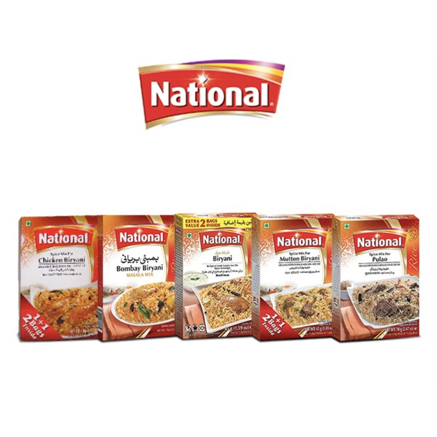 REMPAH BRIYANI NATIONAL - BOMBAY, MUTTON, SINDHI, PULAO, BIRYANI ...