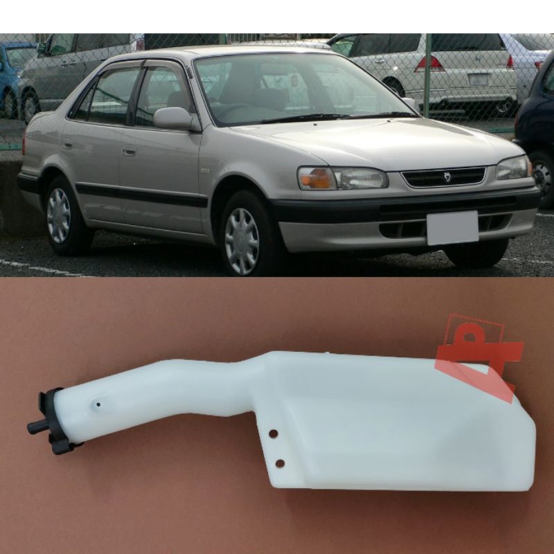 Toyota Corolla AE110 AE111 EE110 EE111 Radiator Coolant Spare Tank 1996 ...