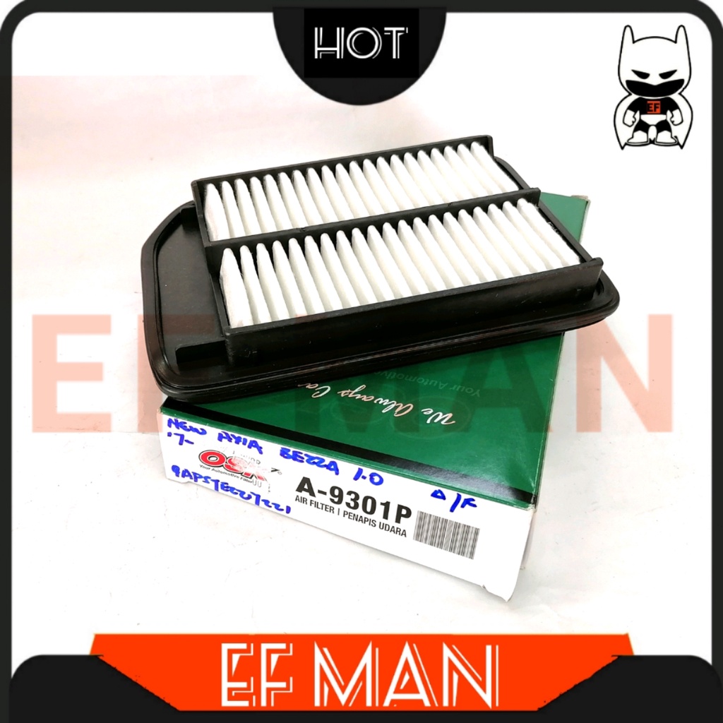 OSK PERODUA NEW AXIA BEZZA 1.0L AIR FILTER 2017 A 9301P | Shopee Malaysia