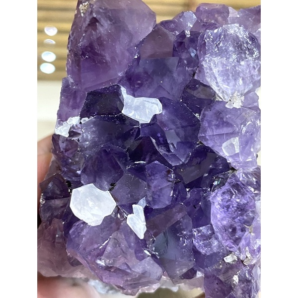 Natural Brazil Amethyst big teeth cluster 236g-400g | Shopee Malaysia