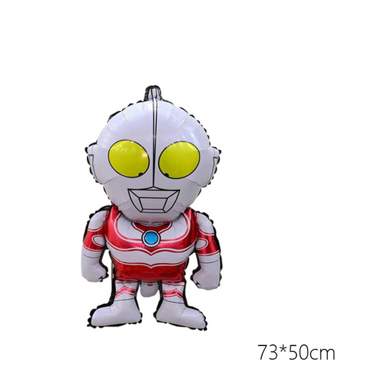 3D Cartoon Ultraman Kids Toy Foil Balloon Seven Ultraman Theme Birthday ...