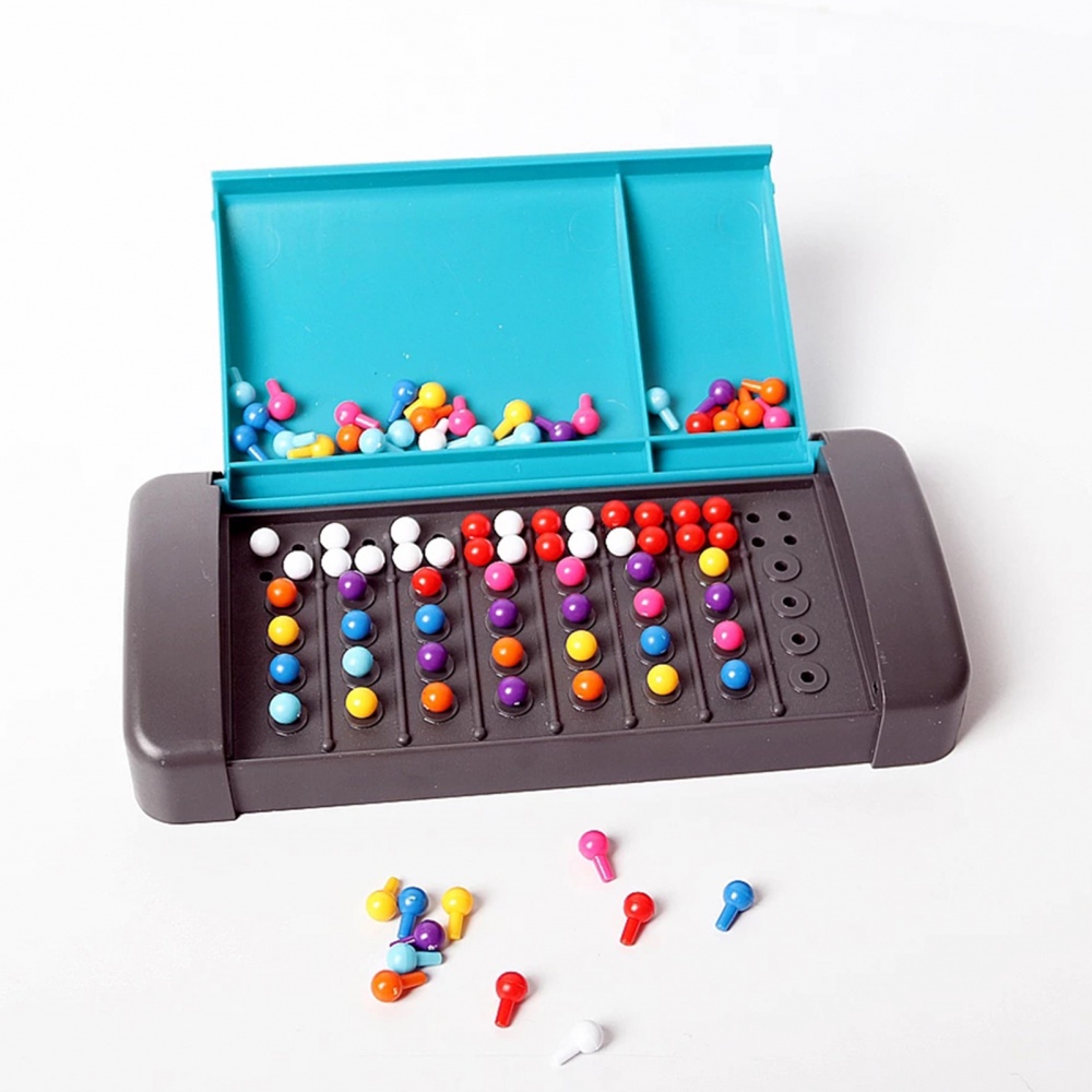 Mini Board Game Montessori Mastermind Code Breaking Puzzle Game ...
