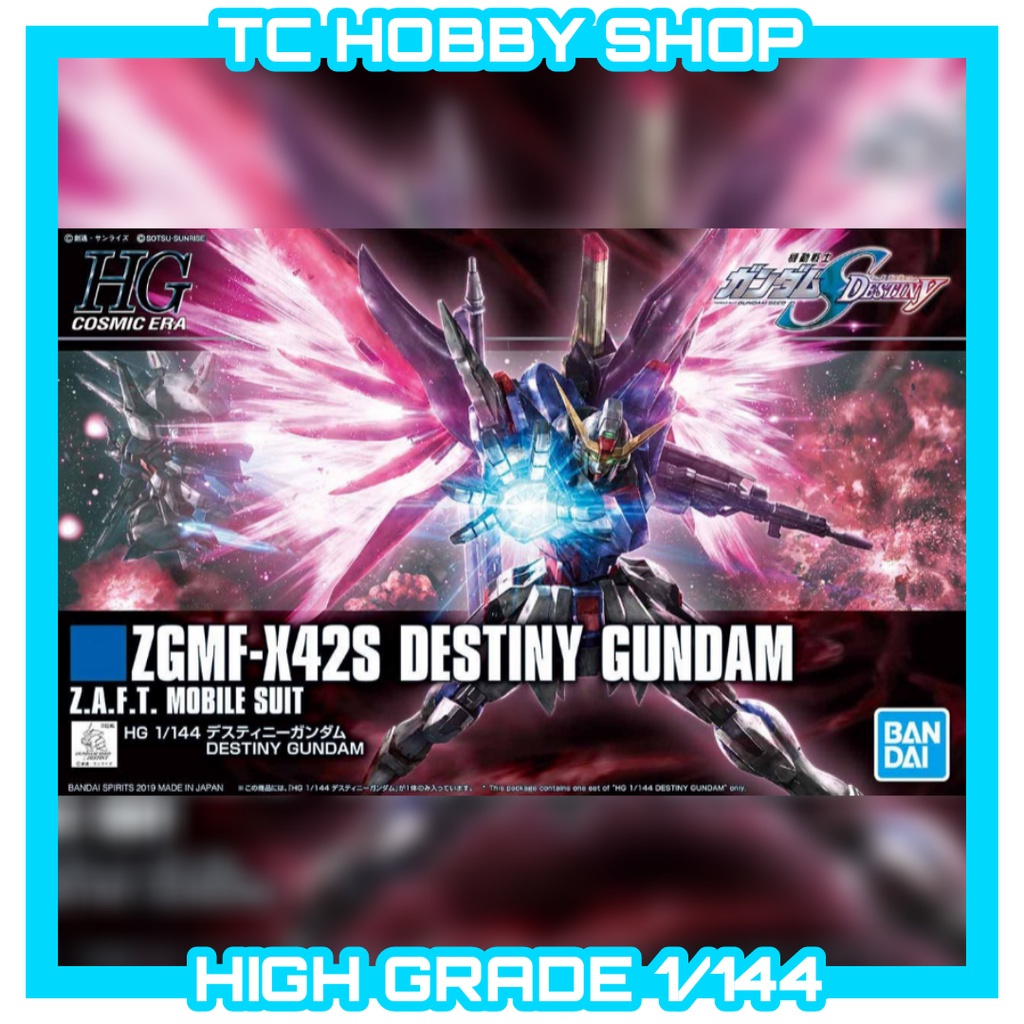 (Ready Stock) Bandai HGCE HG 1/144 ZGMF-X42S Destiny Gundam Mobile Suit Gundam Seed Destiny ...
